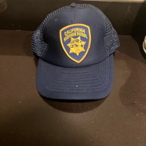 Vintage | Accessories | Vintage Chp California Highway Police Snapback ...